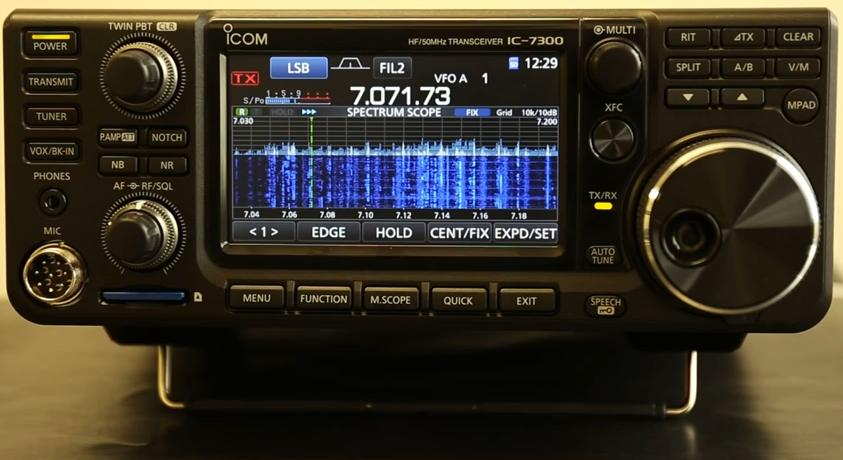 Icom IC-7300 Over Voltage Repair – 9H1LO.net